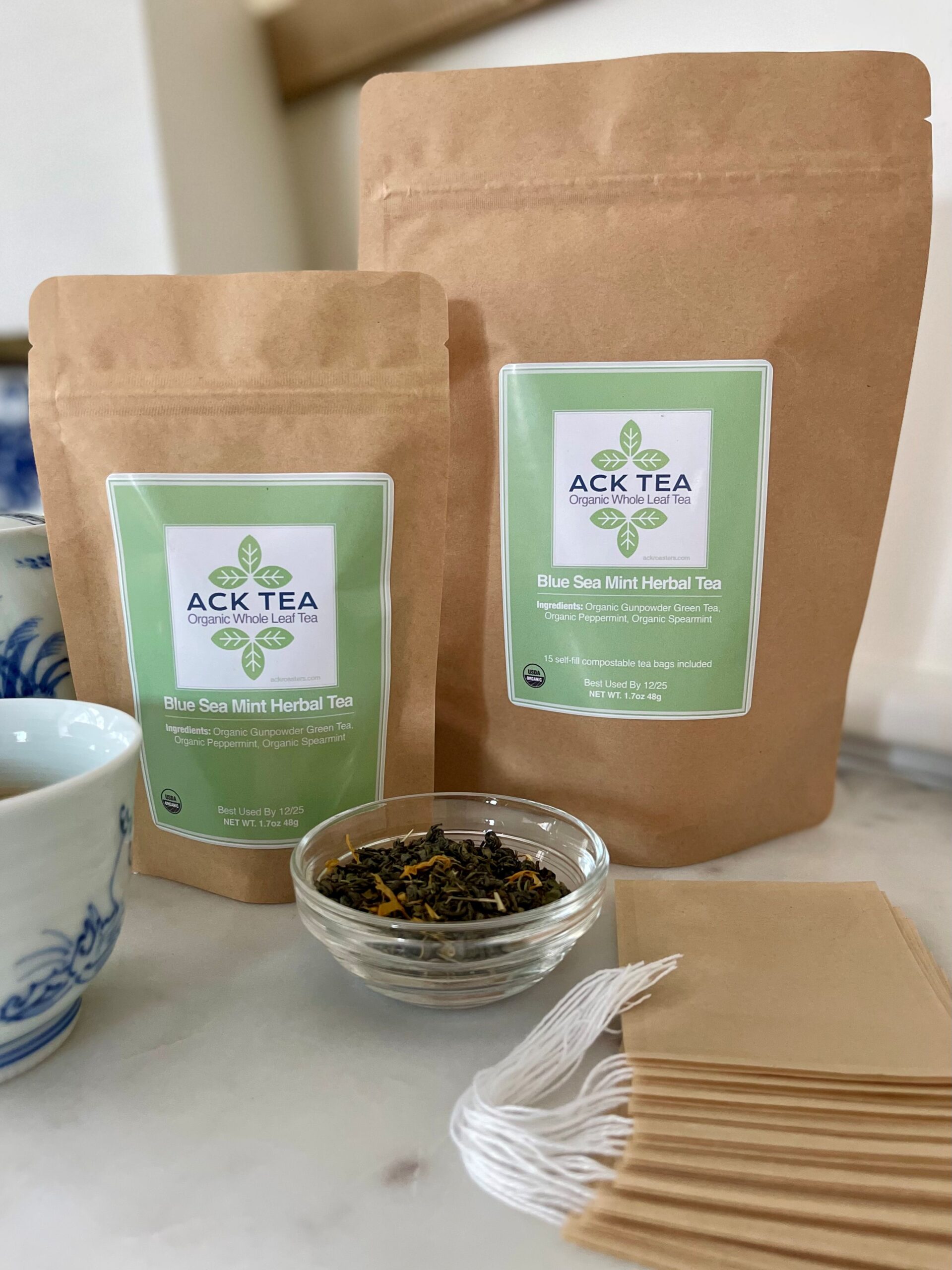 Blue Sea Organic Mint Green Tea - ACK Roasters